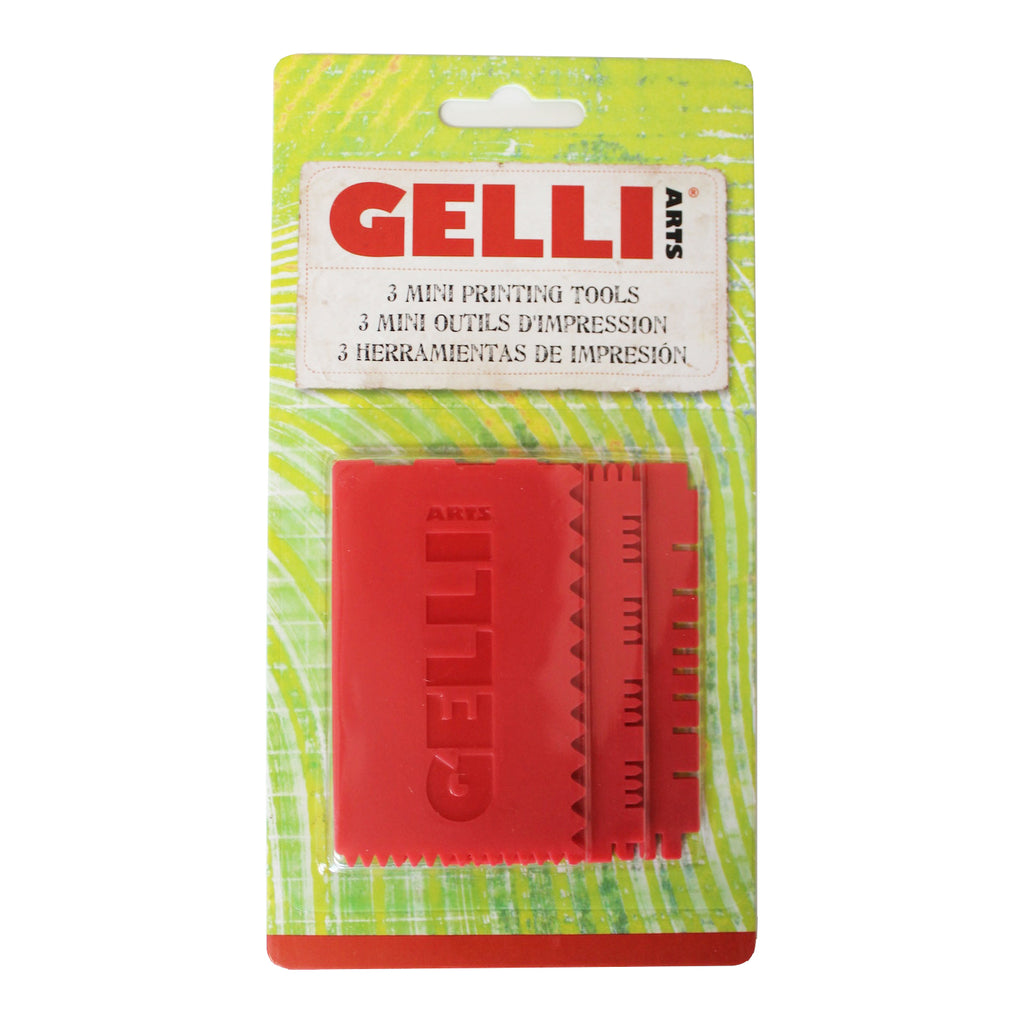 Gelli Arts® Mini Printing Tools - Set of 3 | Gelli Arts