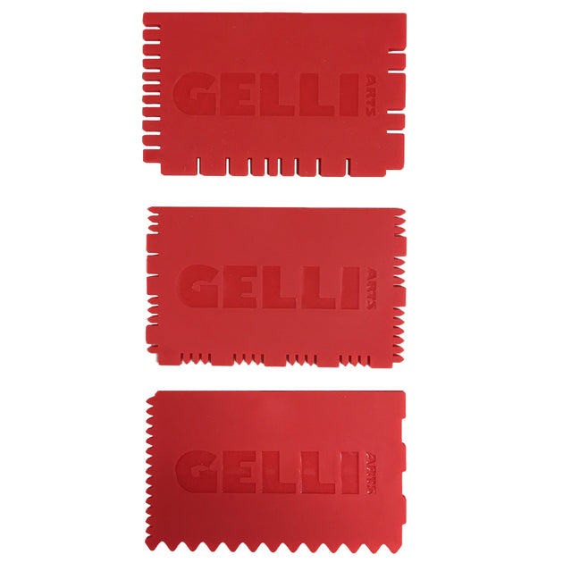 Gelli Arts® Mini Printing Tools - Set of 3 | Gelli Arts